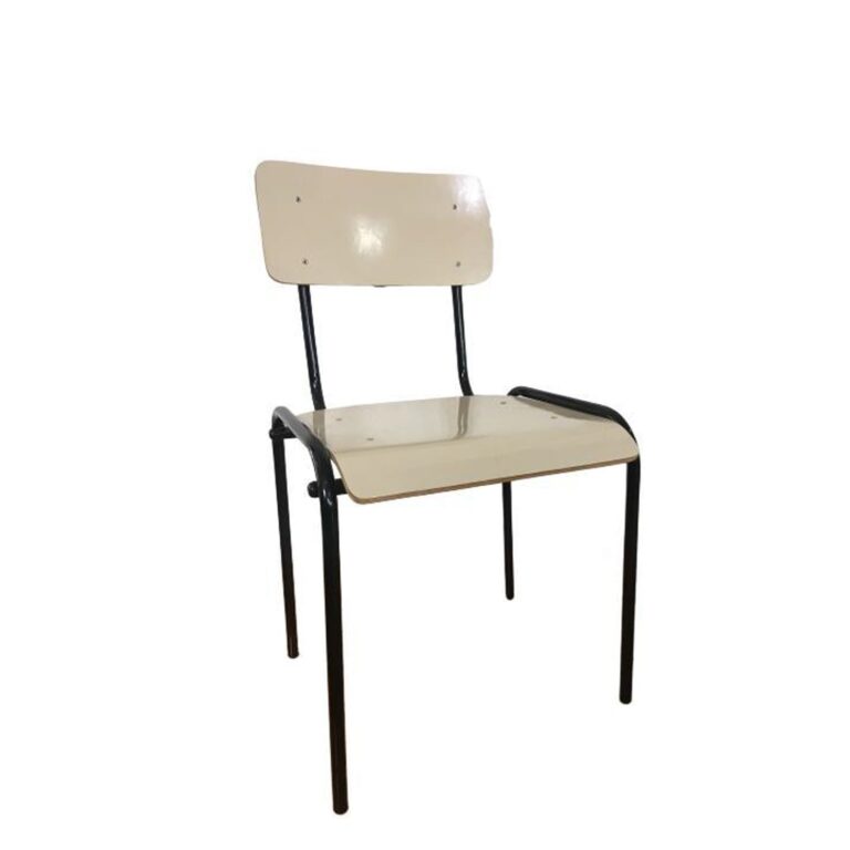 Cadeira Escolar Adulta/ Infantil- Pé Palito- com Madeira Fórmica ...